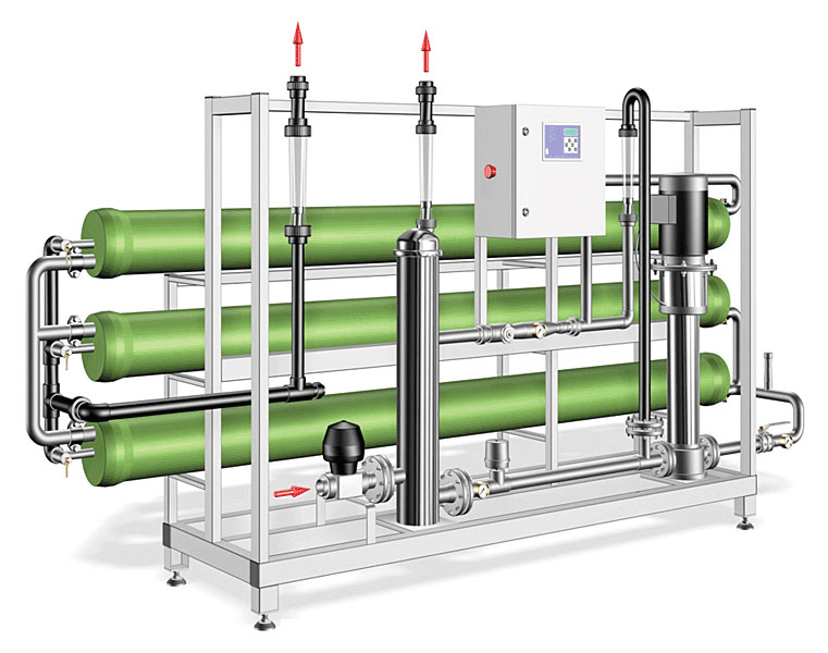 Umkehrosmoseanlage von HydroGroup